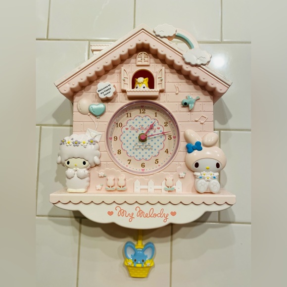 Other | My Melody Swing Clock | Poshmark